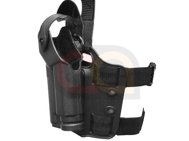 [Big Dragon] SFL 6305 Deluxe Drop Leg SIG P226 w/Flashlight RH Holster ...