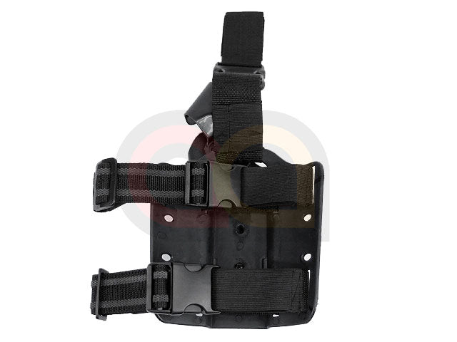 [Big Dragon] SFL 6305 Deluxe Drop Leg SIG P226 w/Flashlight RH Holster ...