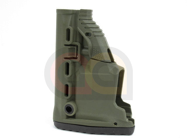 [Army Force] GK-MAG Style Stock with Magazine Carrier for M4 AEG [OD ...