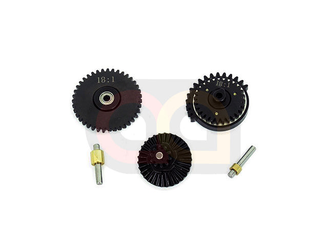 [Army Force] CNC Speed-Up Gear Set for Gearbox Ver.2/3 [18:1] – SIXmm (6mm)