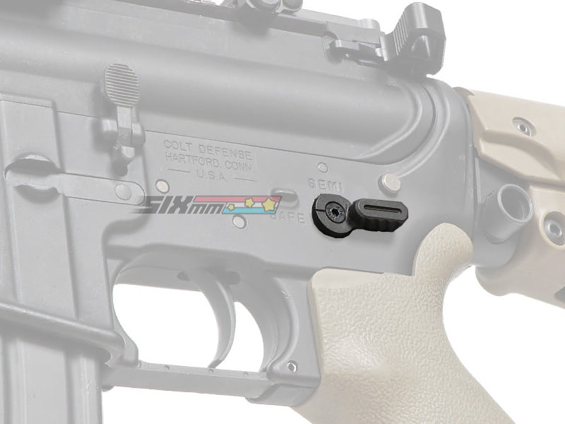 [5KU] CNC Steel BAD Style Airsoft GBB Selector[For Tokyo Marui M4 MWS ...