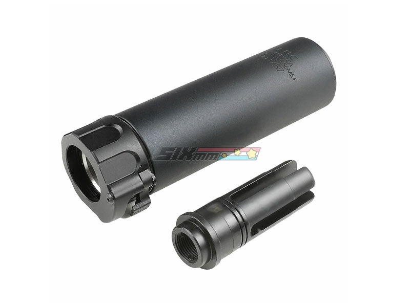 [5KU] QD AAC Style SOCOM 556 MINI2 Silencer with -14mm CCW Flashider[B ...
