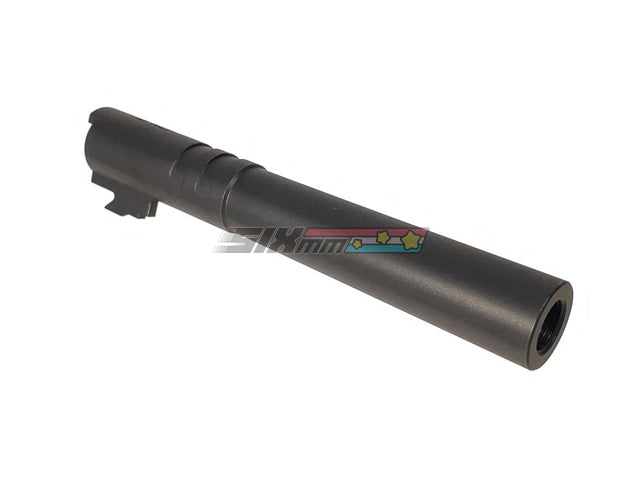 [5KU] Stainless Steel Threaded Outer Barrel[For Tokyo Marui Hi-Capa 5 ...