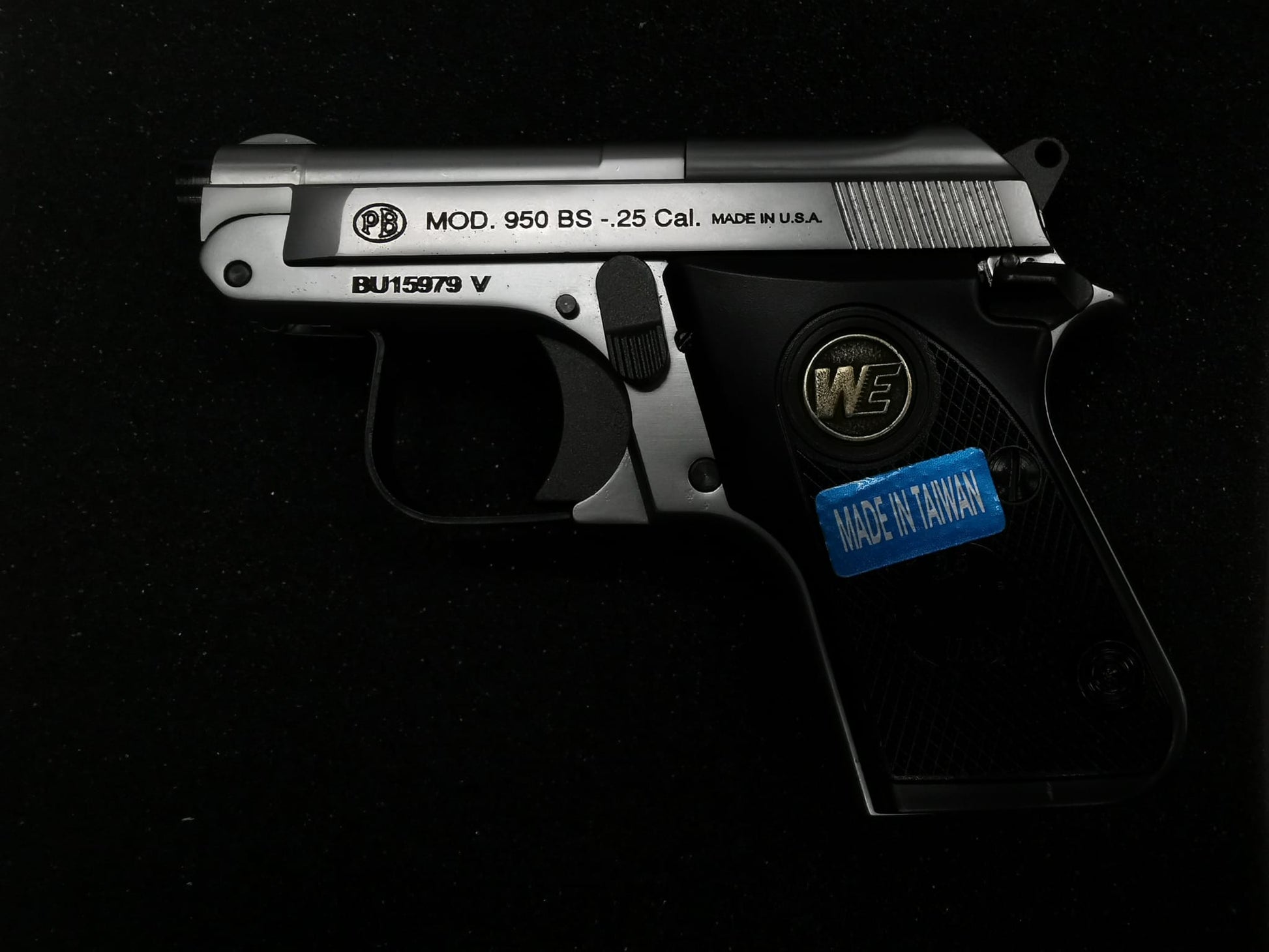 [WE-Tech] *eretta 950 Airsoft GBB Pistol[SV][Marking Optional] – SIXmm ...