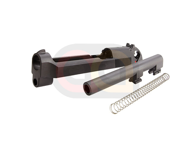 [RA-Tech] CNC M9 Steel Slide Outer Barrel for KSC/KWA GBB[BLK Barrel] – SIXmm (6mm)