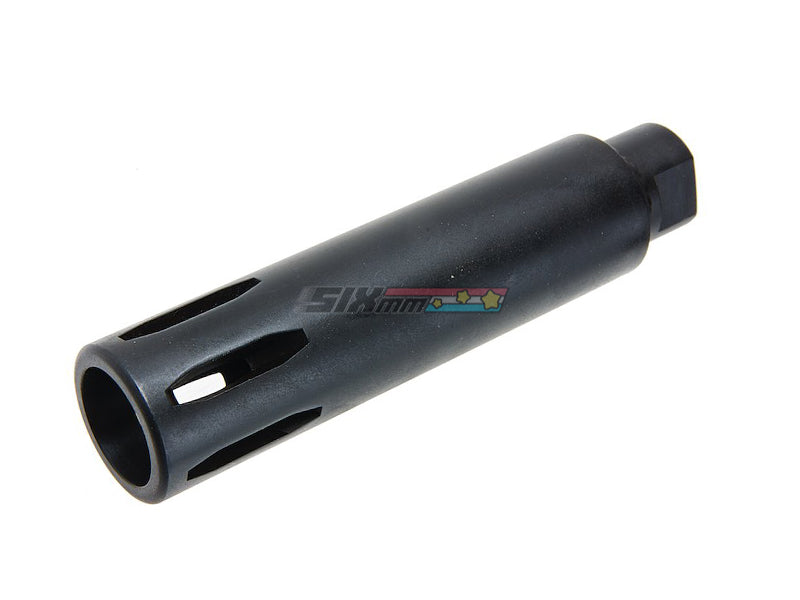 [Angry Gun] XM177 Style Moderator Flash Hider [14mm CW] [Steel] [BLK ...