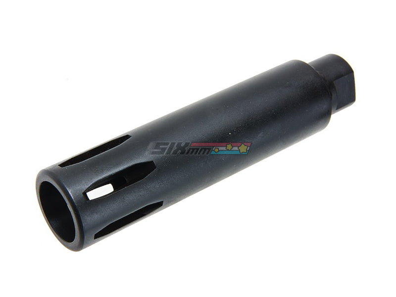 [Angry Gun] XM177 Style Moderator Flash Hider [14mm CCW, Steel] [BLK ...