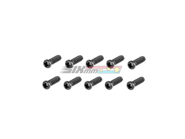 [AIP] M4 / M16 Hop Up Chamber Button Head Screws (2.5x8 PB) – SIXmm (6mm)