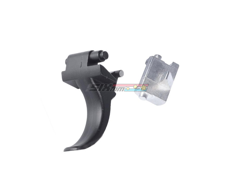 [APS] ASK Series Metal Trigger[For APS AK AEG Series][BLK] – SIXmm (6mm)