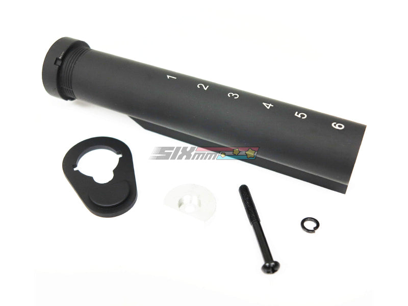 [APS] ASR Series 6 Position Butter Stock Tube[For Tokyo Marui M4 / M16 ...