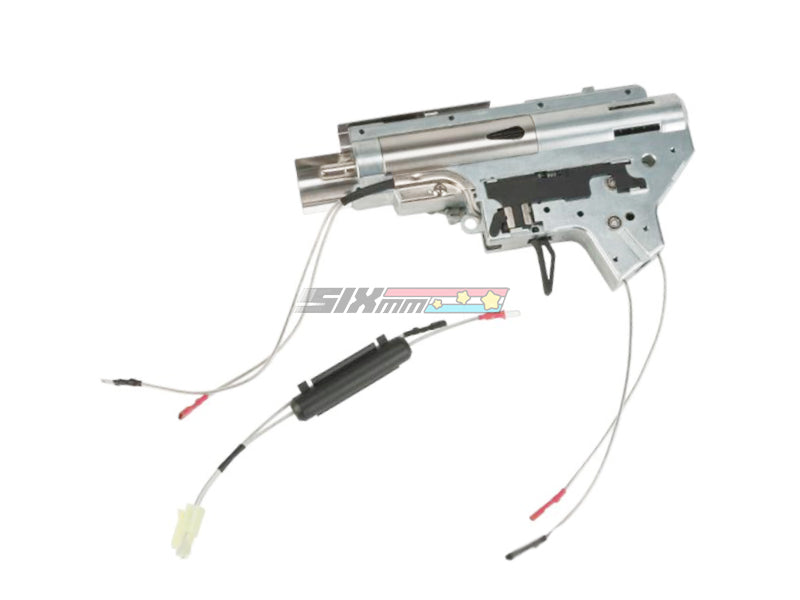 [APS] Silver Edge 8mm Airsoft AEG Gearbox[Ver.2][Front Wired] – SIXmm (6mm)