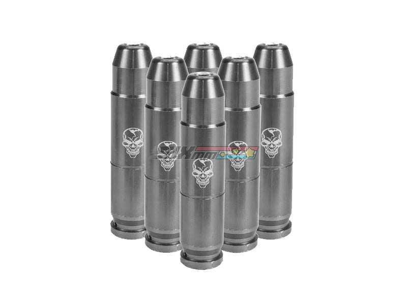[APS] Skull Rechargable RAR 1.0 Co2 Shell Cartridge[For APS M40 CO2 Ga ...