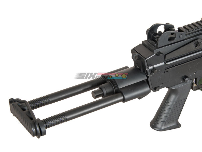 [ARES] M249 / MK46 PARA Airsoft AEG Light Machine Gun[BLK] – SIXmm (6mm)