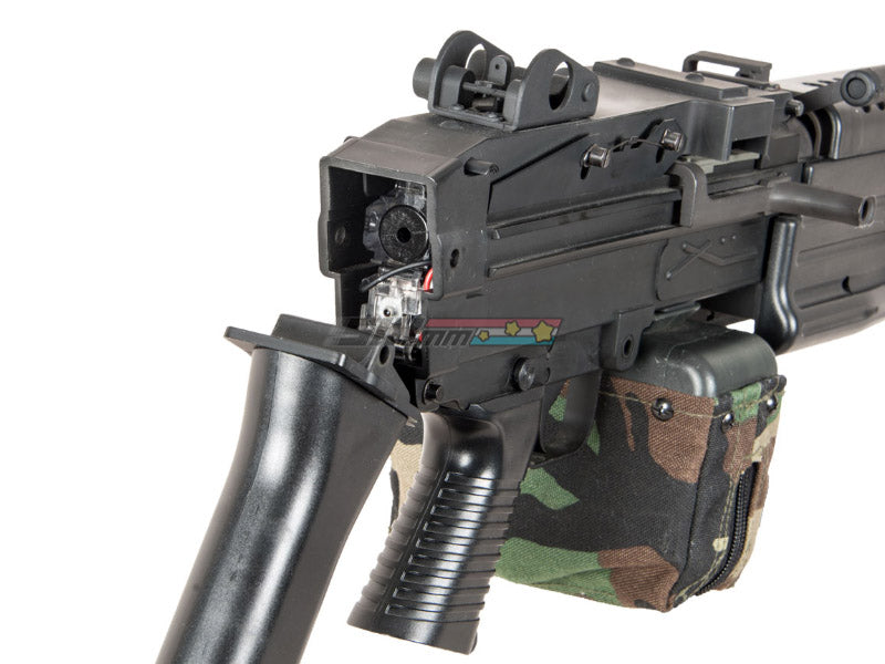 [ARES] M249 / MK46 PARA Airsoft AEG Light Machine Gun[BLK] – SIXmm (6mm)