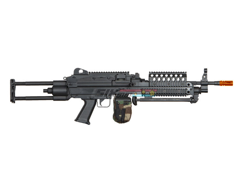 [ARES] M249 / MK46 PARA Airsoft AEG Light Machine Gun[BLK] – SIXmm (6mm)