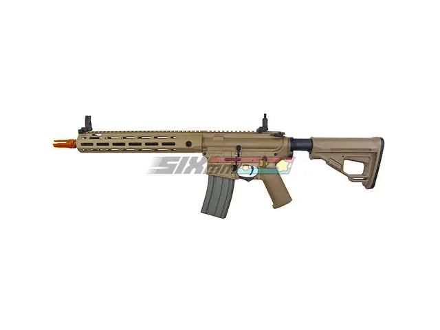 [ARES] SR16 AEG w/ EFCS Unit LONG [TAN] – SIXmm (6mm)