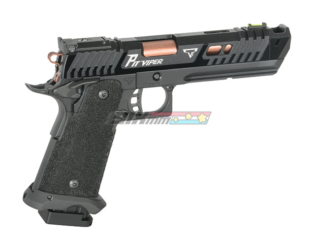 [Army Armament] JW4 TTI PIT Viper Airsoft GBB Pistol W/CNC Slide[BLK ...
