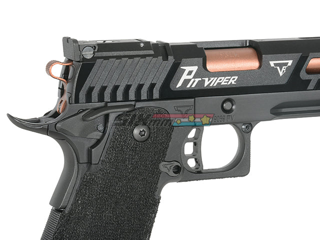 [Army Armament] JW4 TTI PIT Viper Airsoft GBB Pistol W/CNC Slide[BLK ...
