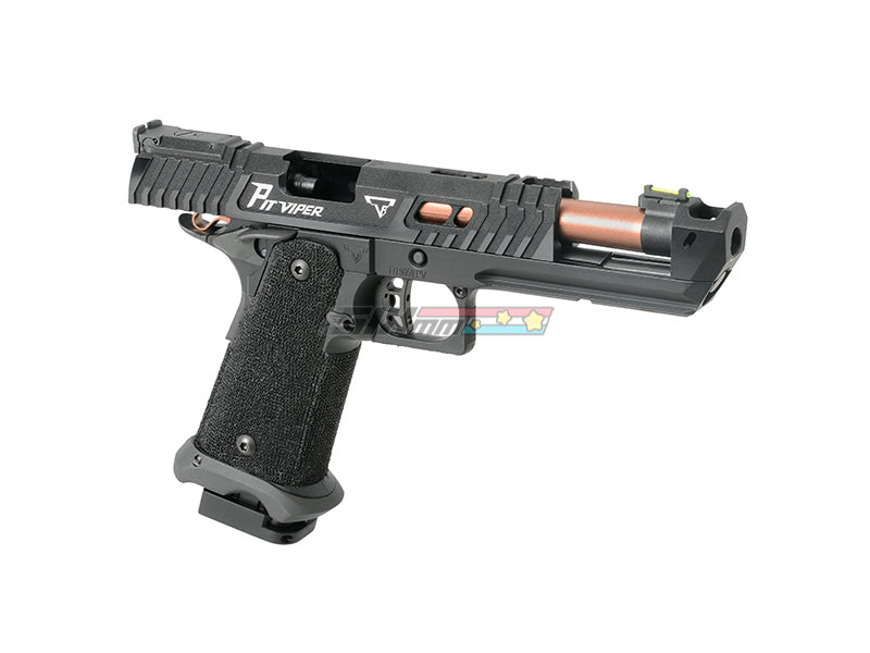 [Army Armament] JW4 TTI PIT Viper Airsoft GBB Pistol W/CNC Slide[BLK ...
