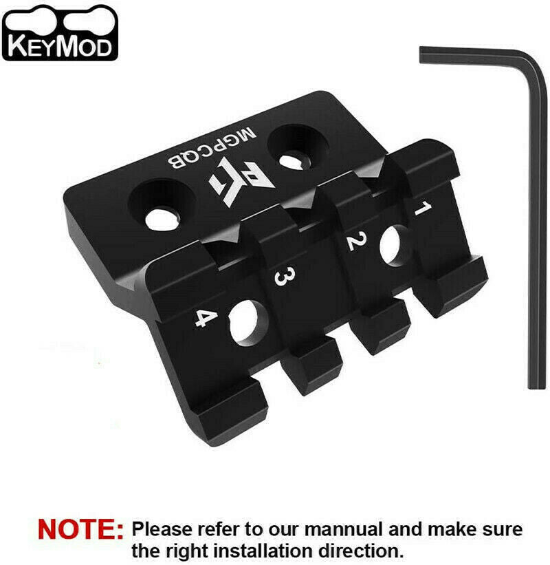 [GG] 45 Degree Offset Flaslight/ Scope Mount[Keymod & M-LOK Ver ...