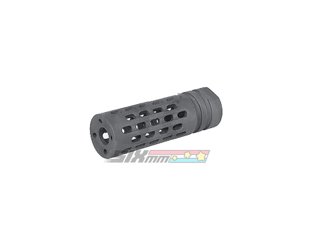 [Army Force] Steel Battle Comp Type Flash Hider[-14mm CCW][BLK] – SIXmm ...