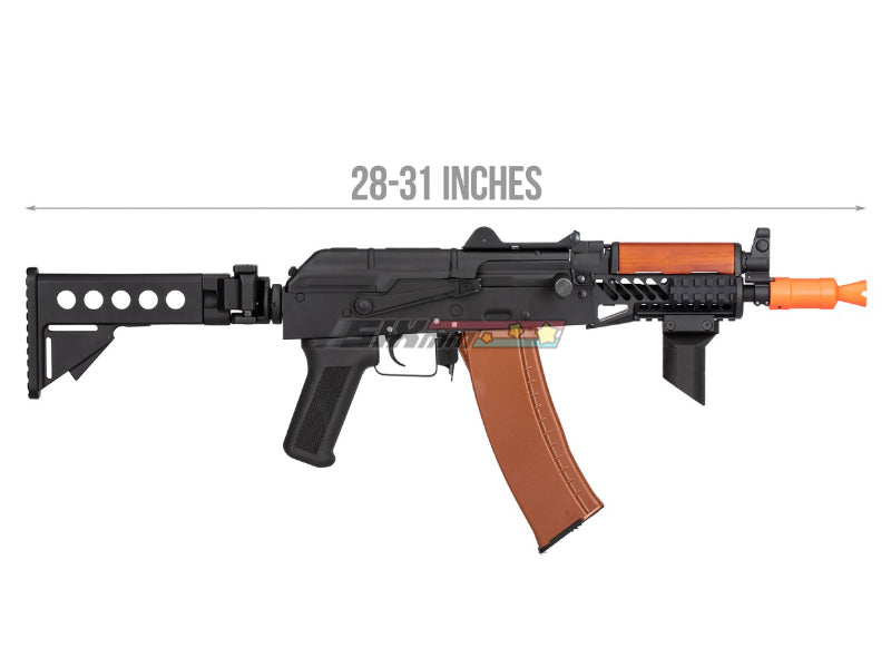 [BELL] AKS74U Zentico Style Airsoft AEG Rifle – SIXmm (6mm)