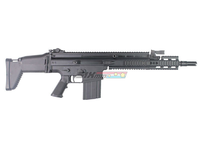[BELL] SCAR-H Airsoft AEG DMR Rifle W/ M1913 Extended Handguard][BLK ...