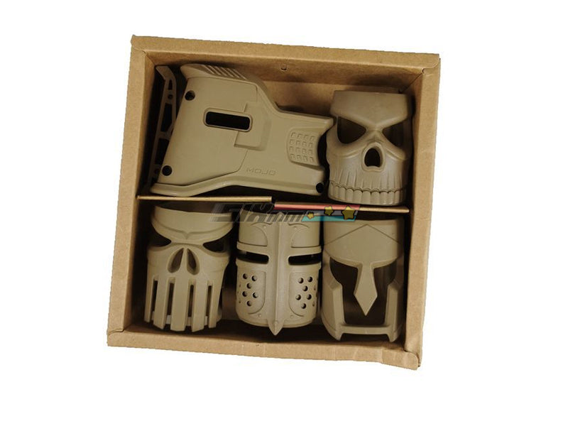 [Blackcat Airsoft] Magazine Magwell Mojo Grip[DE] – SIXmm (6mm)