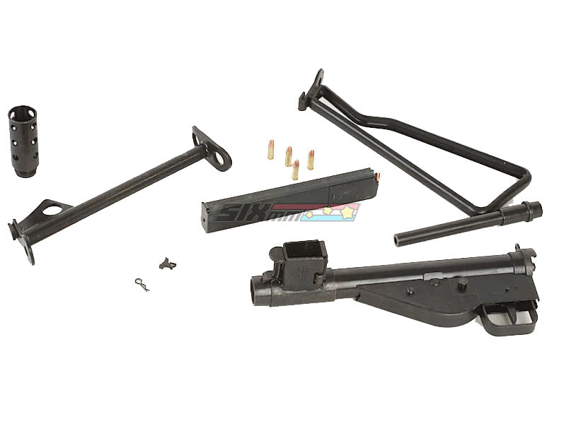 [Blackcat] Airsoft MinI Model Gun Sten MkII (Shell Ejection) – SIXmm (6mm)