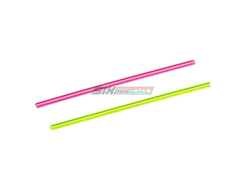 [COWCOW Technology] 1.5mm Red & Green Fiber Optic Rod – SIXmm (6mm)