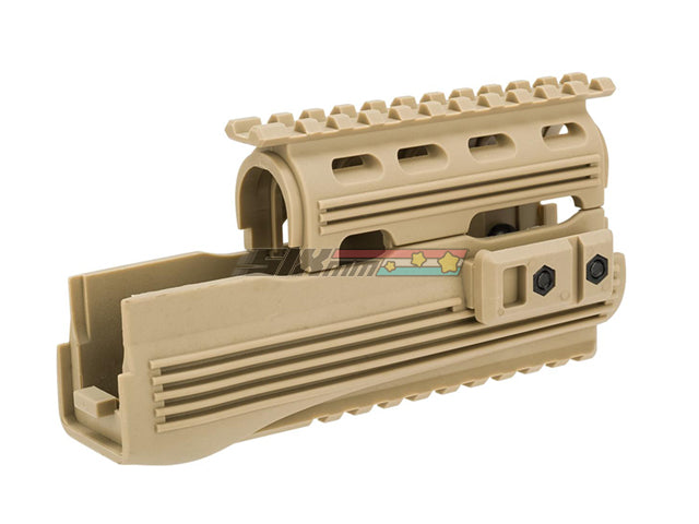 [CYMA] AK47/AK74 Rail Handguard & Tactical Grip Upgrade Kit [Tan ...