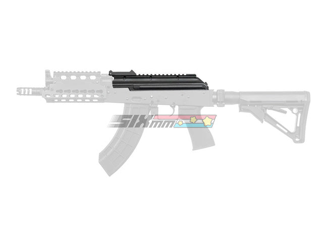 [CYMA] AKS74U Cover with Tactical Rail Rear Sight[For AKS74U Series AE ...