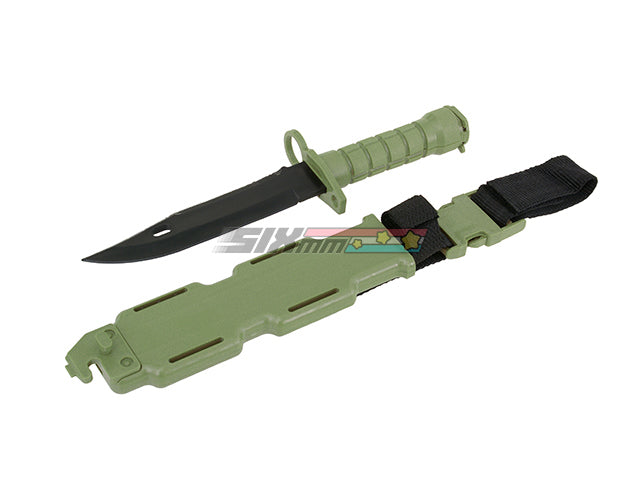 [CYMA] Airsoft M9 Dummy Bayonet Kinife W/ Sheath[OD] – SIXmm (6mm)