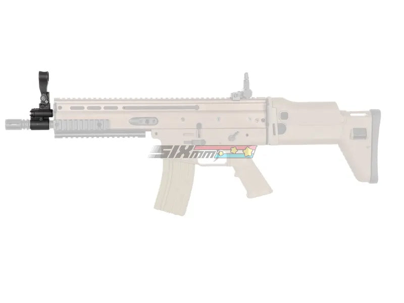 [DBOYS] Full Metal Airsoft AEG SCAR Foldable Front Iron Sight[BLK ...