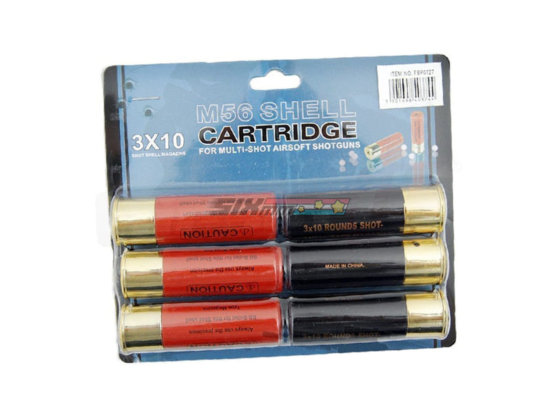 [Double Eagle] M56 Shell Cartridge For Multi-shot Airsoft Shot Guns [6 ...