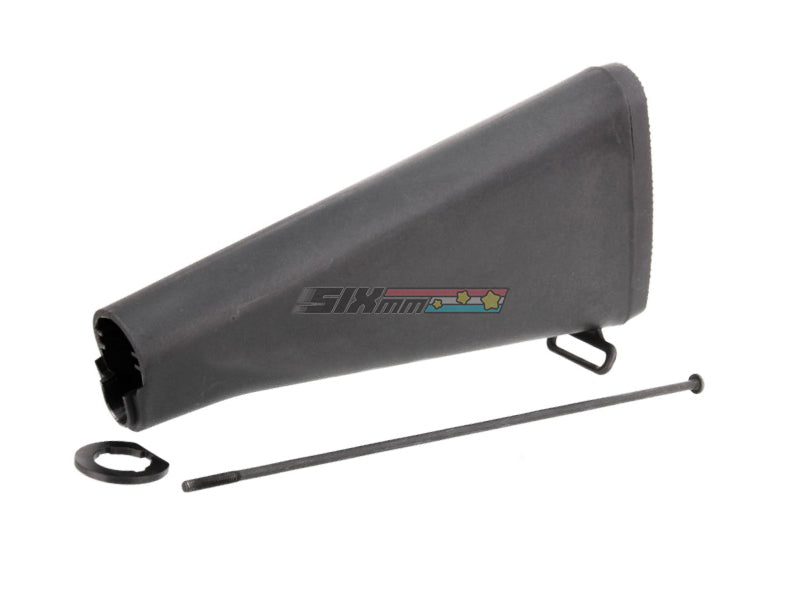 [E&C] M16A2 Fixed Stock for M4/M16 AEG[BLK] – SIXmm (6mm)