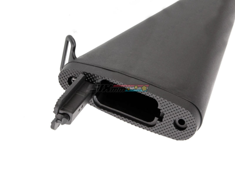 [E&C] M16A2 Fixed Stock for M4/M16 AEG[BLK] – SIXmm (6mm)