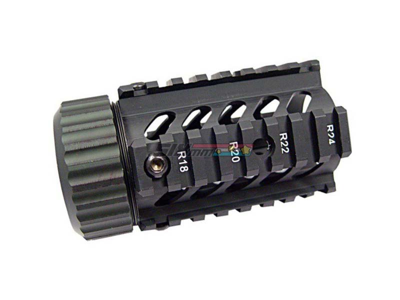 [Golden Eagle] JG 4.0" Free Full Metal KAC Floating Rail[Short] – SIXmm ...