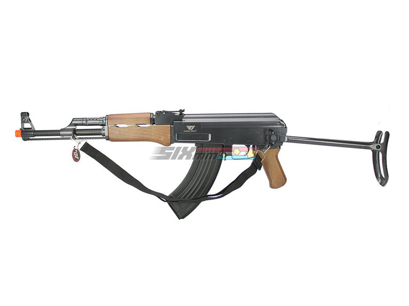 [Jing Gong] JG Full Metal Jing Gong AK47S AEG Airsoft Gun [Real, Wood ...