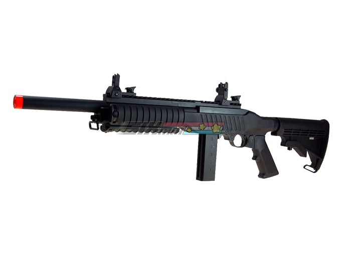 [KJ Works] KC02 .22 Airsoft GBB Carbine Rifle [Ver. 2][BLK] – SIXmm (6mm)