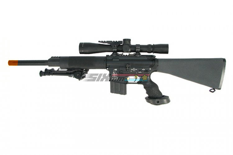 [King Arms] 16" Free Float Heavy Barrel Sniper Rifle – SIXmm (6mm)