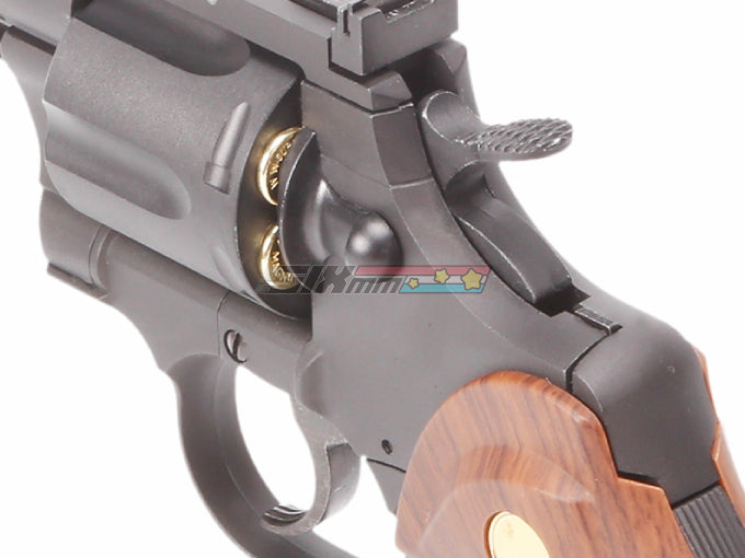 [King Arms] Python 357 Evil[Gas Ver.][BLK] – SIXmm (6mm)