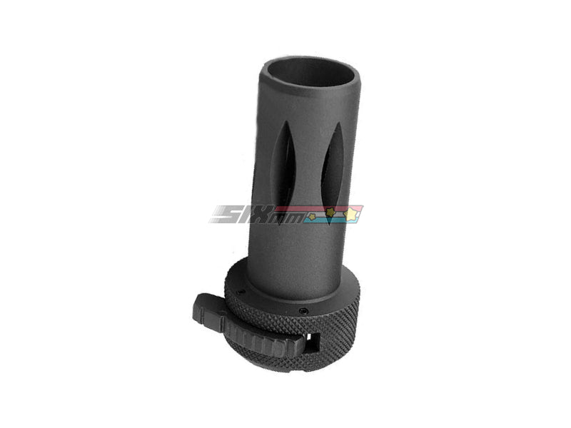 [MadDog] Full Steel MP5 PDW Navy Seal Style Flash Hider [For MP5 AEG O ...