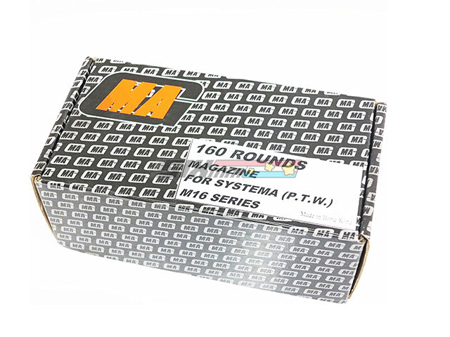 [MAG] 160rd Magazine for Systema PTW M4 / M16 Series[4pcs/Set] – SIXmm ...