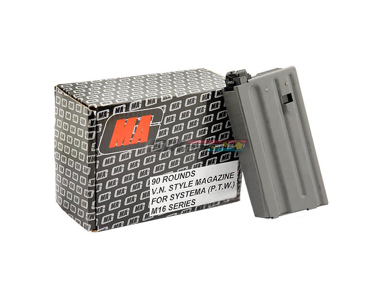 [MAG] M16VN Magazine Box[For Systema PTW][4pcs/set] – SIXmm (6mm)