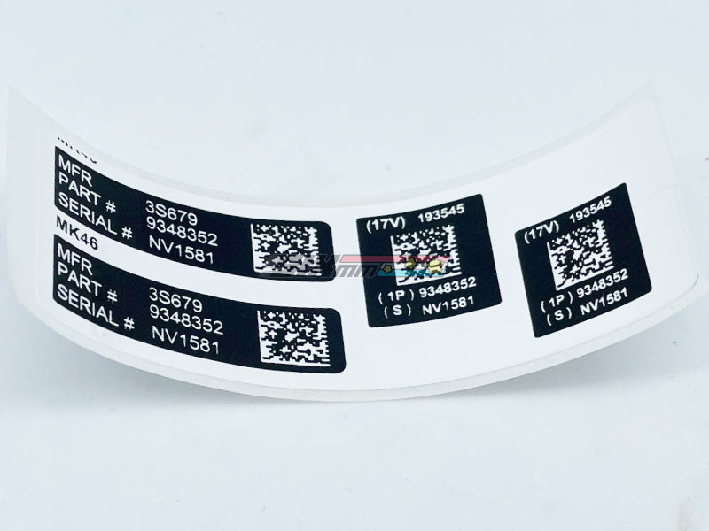 [MadDog] New Spec-Ops-Concept Military Weapon QR code sticker[For MK46 ...