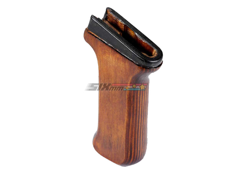 [RA-Tech] Real AKM Wood Pistol Grip for GHK AK Series – SIXmm (6mm)