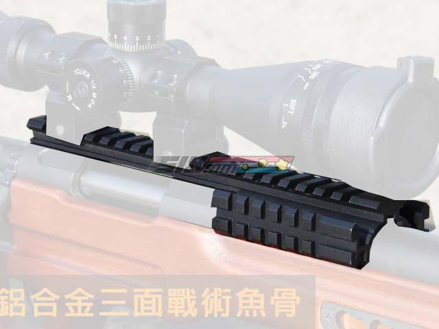 [SLONG] Triple Rail system [For Tokyo Marui VSR-10 ASG Series] – SIXmm ...