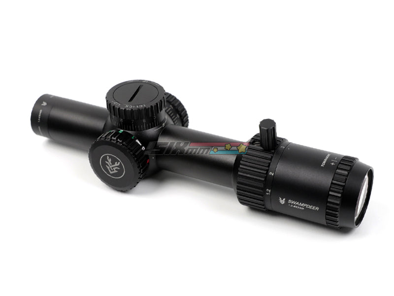 [Swamp Deer] TK PRO 1.2-6x24 IR Tactical Magnifier Scope[BLK] – SIXmm (6mm)
