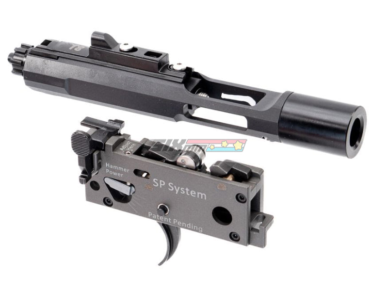 [T8]Full Steel Bolt Carrier Set W/ Adjustable Trigger Box Set[SP Syste ...